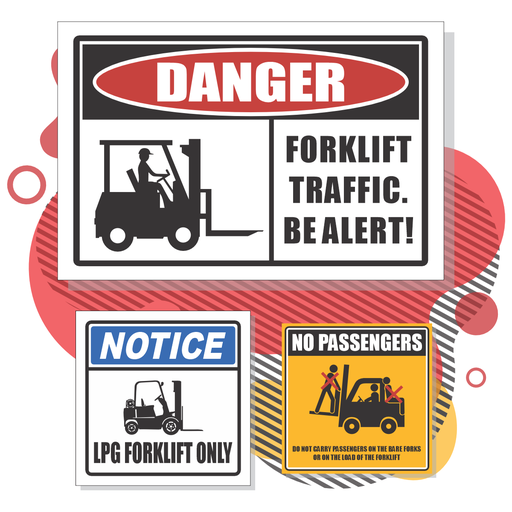 Forklift Safety Signs | SABS Compliant Warehouse Signage