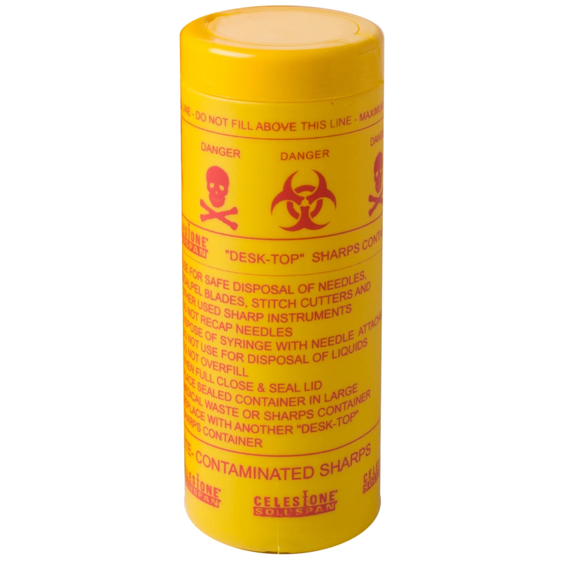 950ml Sharps Container | Safety Signs & Equipment