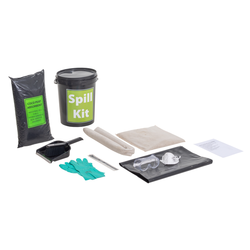 25L Universal Bucket Spill Kit | Safety Signs & Equipment