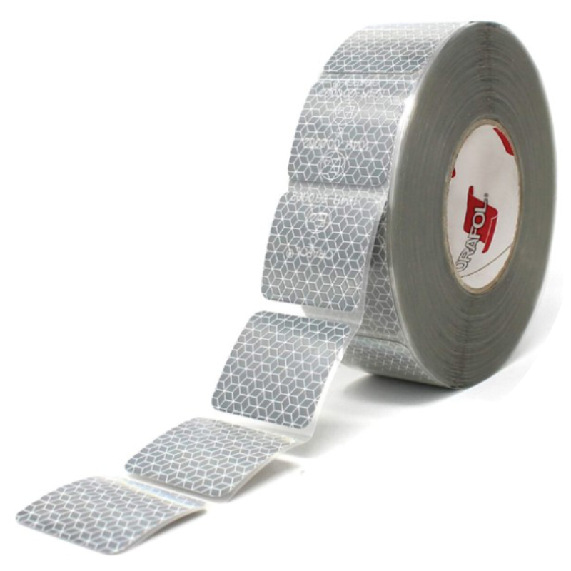 Vehicle Conspicuity Segmented Tape (Prismatic) - 50m Roll - White ...