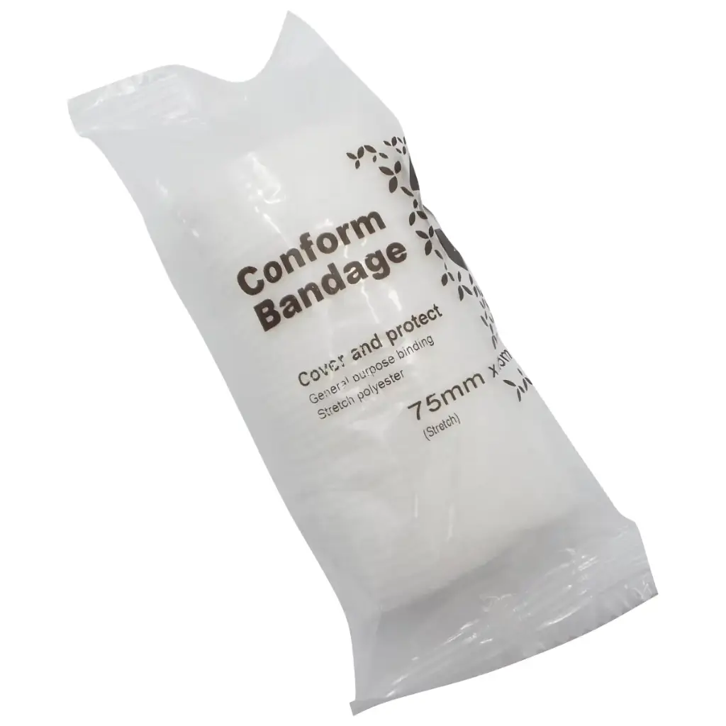 75mm Conforming Bandage – Flexible First Aid Dressing