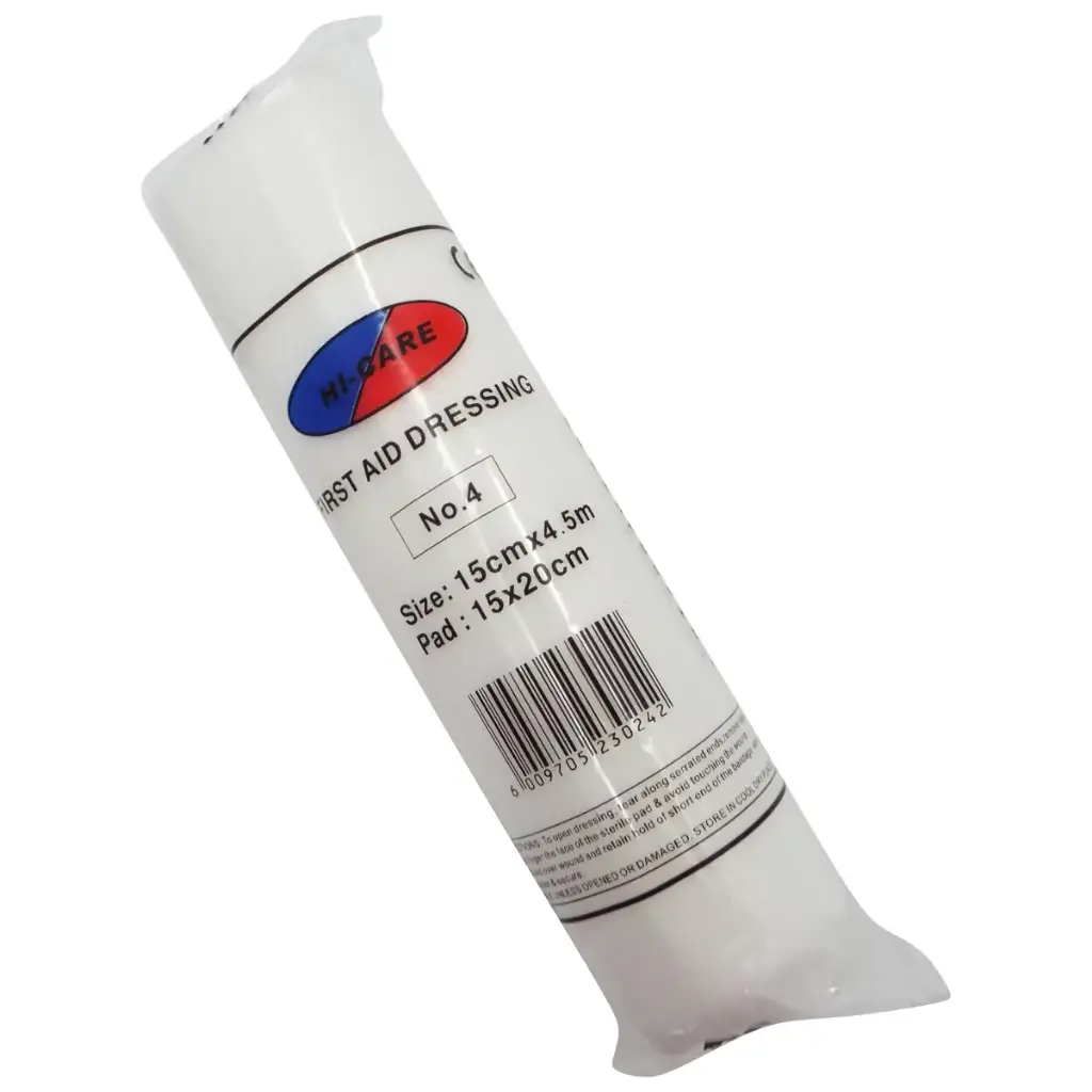 First Aid Dressing (FAD) No. 4 – Sterile Wound Dressing Pad