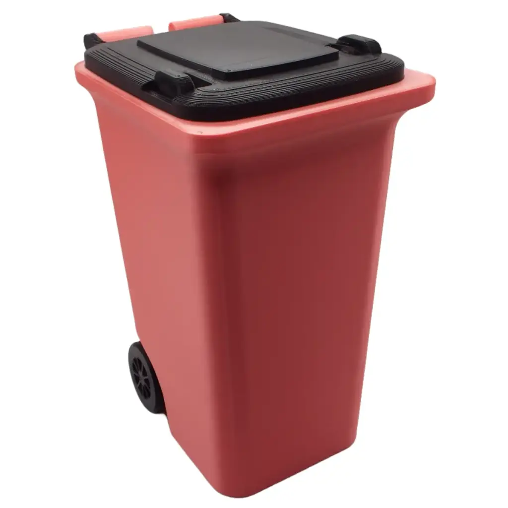Pink Wheelie Bin Pen Holder – Fun Desk Organizer