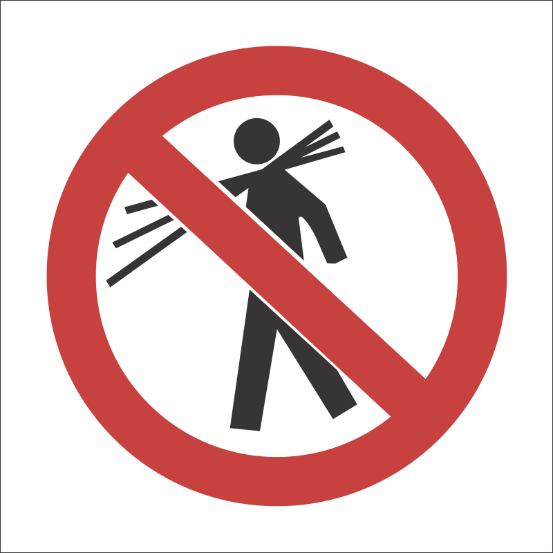 PV8 - SABS No carrying safety sign | Safety Signs & Equipment