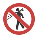 PV8 - SABS No carrying safety sign | Safety Signs & Equipment
