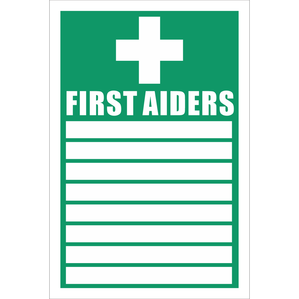 Firstaiders List Sign - FA77