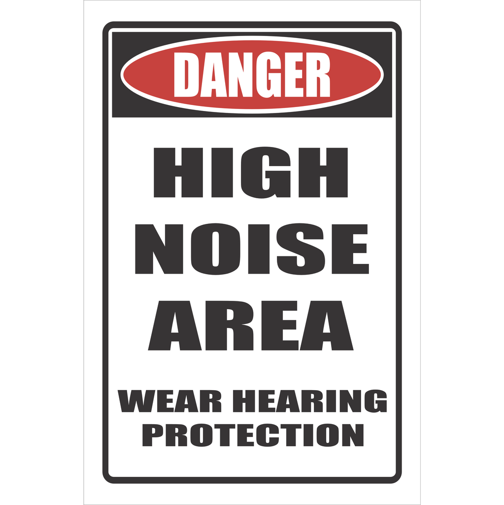 High Noise Area Danger Sign - DG8