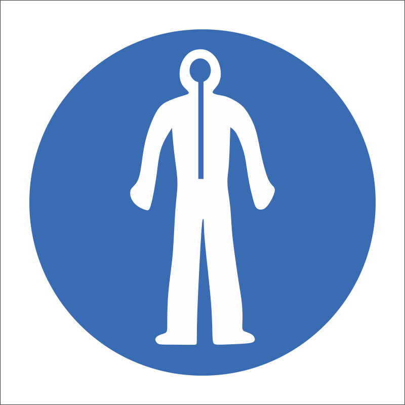MV24 - SABS Thermal suit safety sign | Safety Signs & Equipment