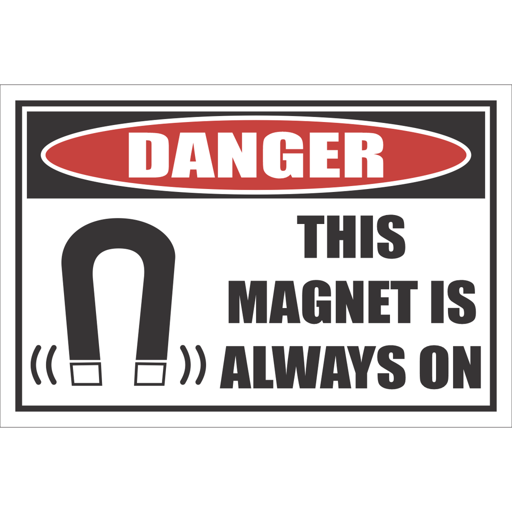Magnet Danger Sign - DG18