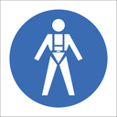 MV18 - SABS Full body harness safety sign | Safety Signs & Equipment