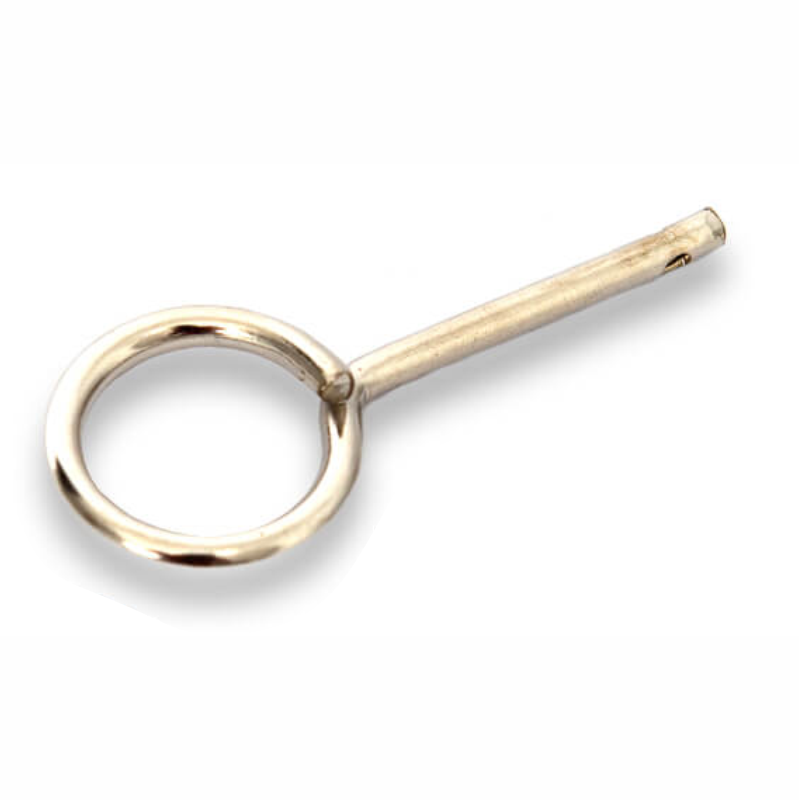 DCP Fire Extinguisher Safety Pin - Silver Replacement Pin