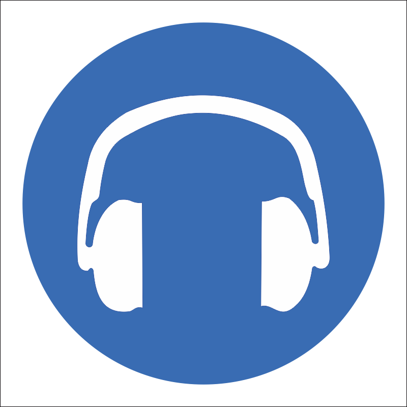 MV4 - SABS Hearing protection safety sign | Safety Signs & Equipment