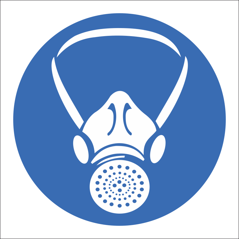 MV2 - SABS Respiratory protection safety sign | Safety Signs & Equipment
