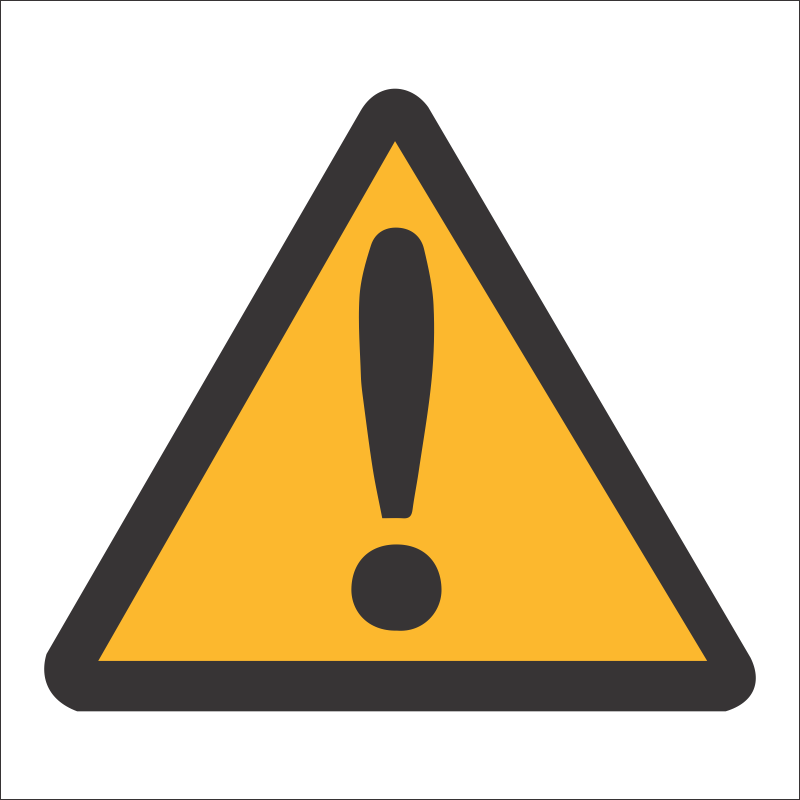 WW43 - SABS High caution safety sign | Safety Signs & Equipment WW43 - SABS High caution safety sign | Safety Signs & Equipment