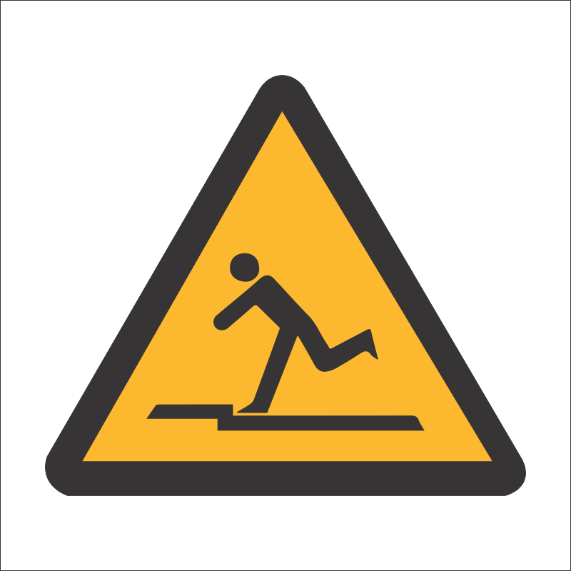 WW38 - SABS Uneven surface safety sign | Safety Signs & Equipment