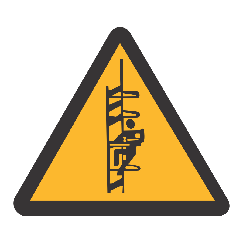 WW35 - SABS Catwalk hazard safety sign | Safety Signs & Equipment