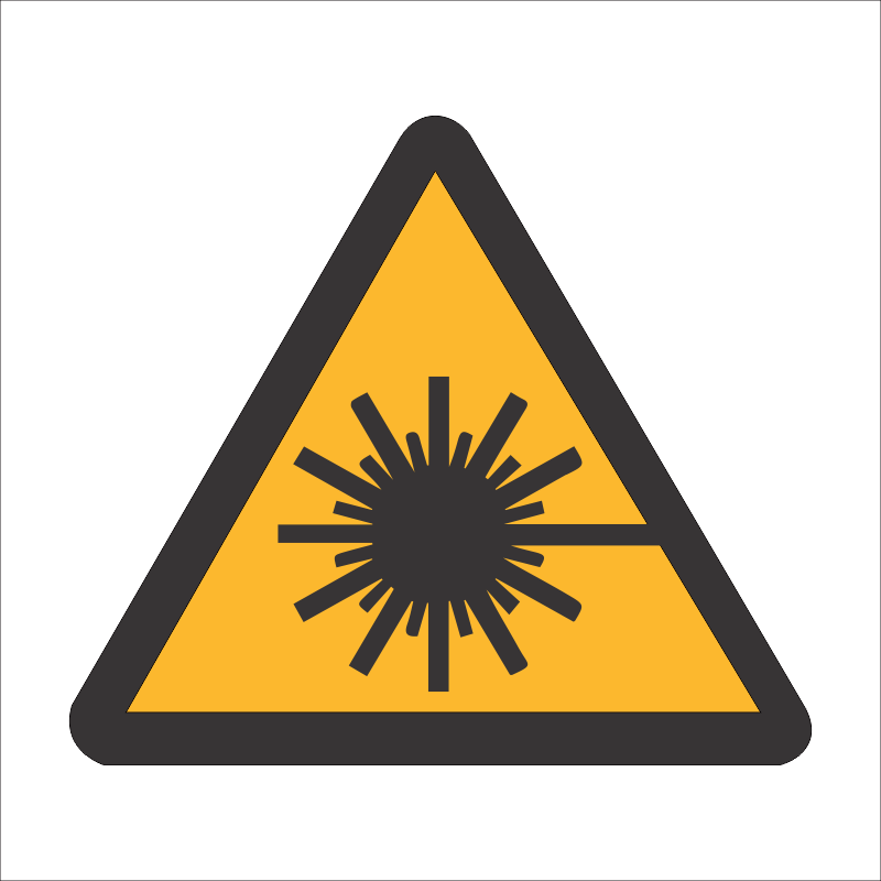WW12 - SABS Laser hazard safety sign | Safety Signs & Equipment