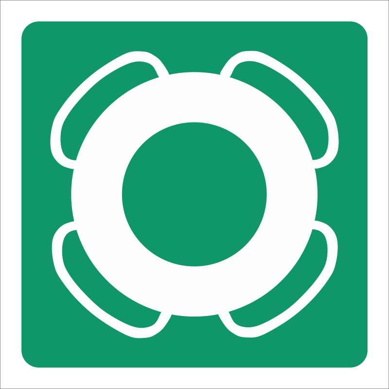 GA30 - SABS Lifebuoy safety sign | Safety Signs & Equipment