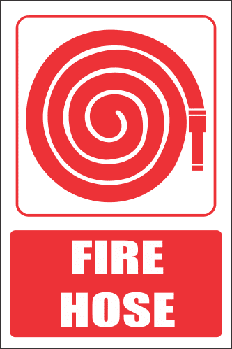 FB3E - Fire Hose Explanatory Safety Sign | Safety Signs & Equipment