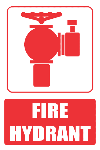 FB4E - Fire Hydrant Explanatory Safety Sign | Safety Signs & Equipment
