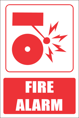 FB5E - Fire Alarm Explanatory Safety Sign | Safety Signs & Equipment