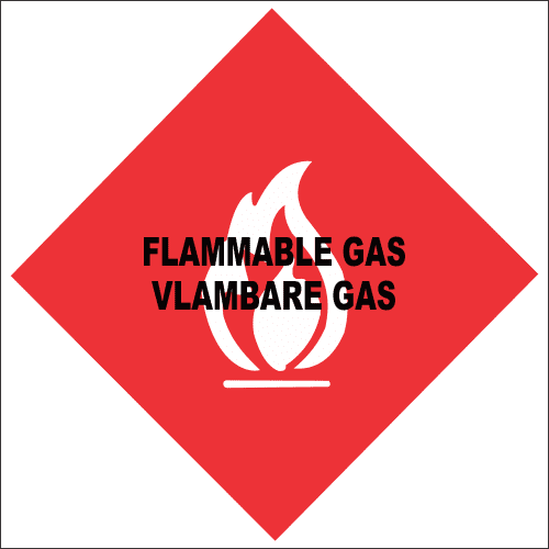 FR9 - Flammable Gas Safety Sign | Safety Signs & Equipment