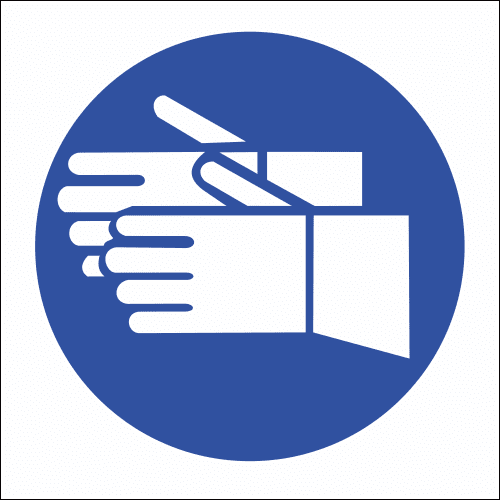 MV5 - Hand Protection Safety Sign | Safety Signs & Equipment