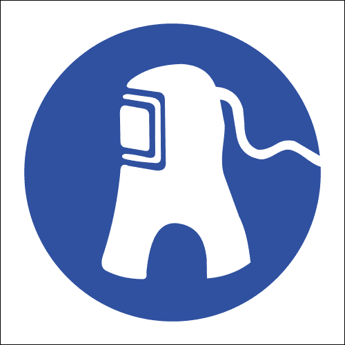 MV11 - Air Supplied Safety Sign | Safety Signs & Equipment