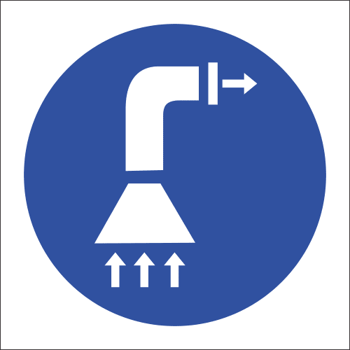 MV13 - Air Extraction Safety Sign | Safety Signs & Equipment