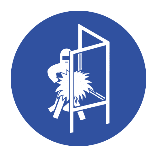 MV15 - Welding Screening Safety Sign | Safety Signs & Equipment