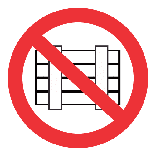 FR46 - Do Not Obstruct Safety Sign | Safety Signs & Equipment