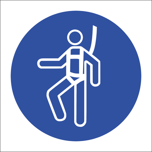 MV18N - Full Body Harness Safety Sign | Safety Signs & Equipment