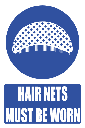 MV26 - Hair Net Safety Sign | Safety Signs & Equipment