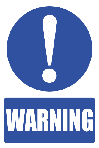 MA13 - Standard Warning Safety Sign | Safety Signs & Equipment