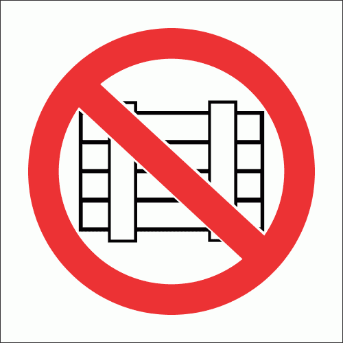 PV14 - Do Not Obstruct Safety Sign | Safety Signs & Equipment