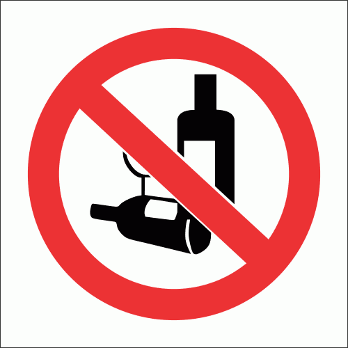 PV22 - No Alcohol Safety Sign | Safety Signs & Equipment