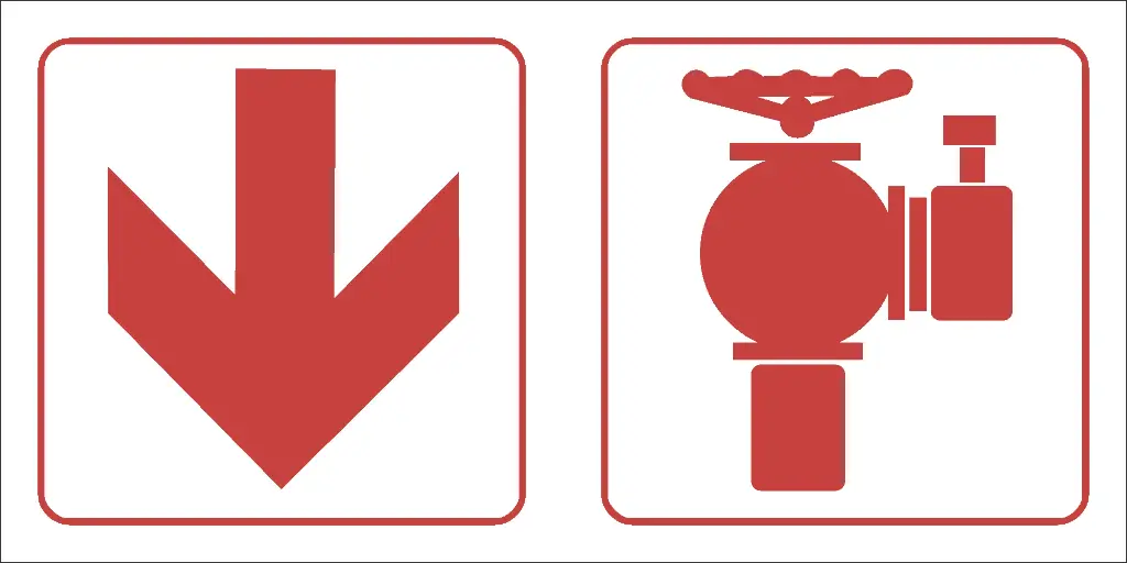 FR67 - Fire Hydrant Ahead Safety Sign | Safety Signs & Equipment