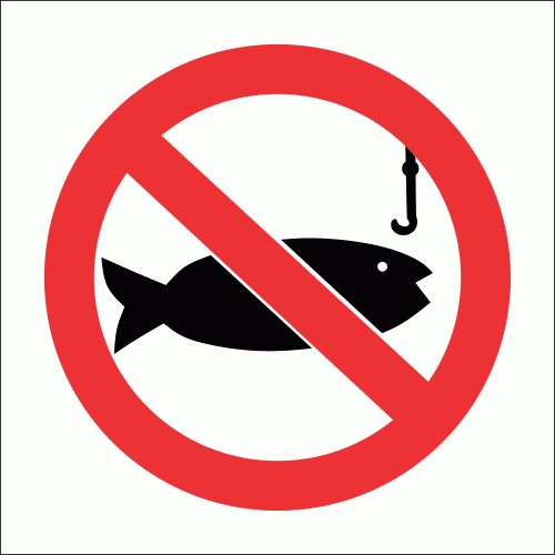 PV25 - No Fishing Safety Sign | Safety Signs & Equipment