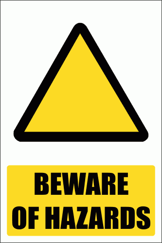 WW1E - General Hazard Explanatory Safety Sign | Safety Signs & Equipment