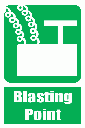 GA7 - Blasting Point Sign | Safety Signs & Equipment