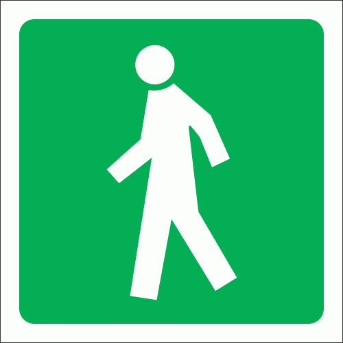 GA8 - Traveling Way Sign | Safety Signs & Equipment