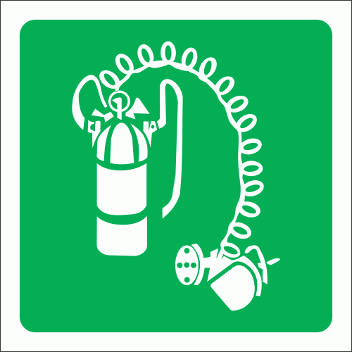 GA24 - Breathing Apparatus Sign | Safety Signs & Equipment