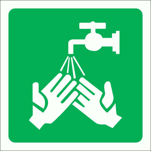 GA27 - Tap For Washing Hands | Safety Signs & Equipment