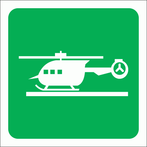 GA28 - Helicopter Pad Sign | Safety Signs & Equipment