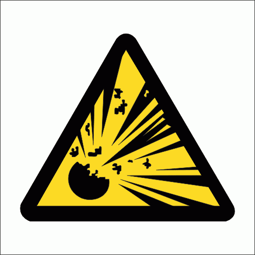 WW3 - Explosive Hazard Safety Sign | Safety Signs & Equipment