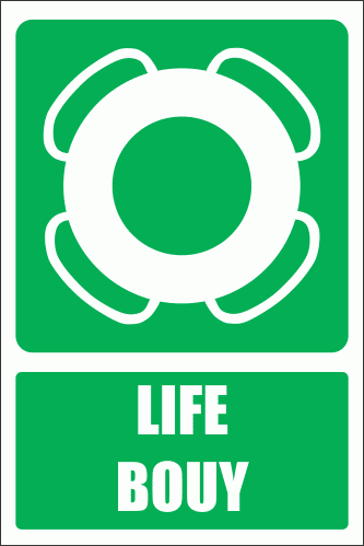 GA30E - Lifebuoy Explanatory Sign | Safety Signs & Equipment
