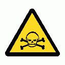 WW5E - Poisonous Substance Hazard Explanatory Safety Sign | Safety ...