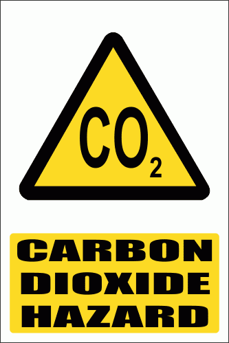 WW15E - Carbon Dioxide Explanatory Safety Sign | Safety Signs & Equipment
