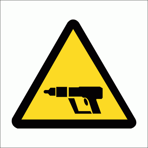 WW31 - Nail gun Safety Sign | Safety Signs & Equipment