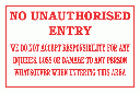 DI3 - Notice disclaimer Sign | Safety Signs & Equipment